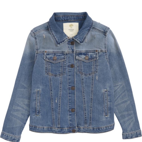 Tucker + Tate | Jackets & Coats | Tucker Tate Distressed Denim ...